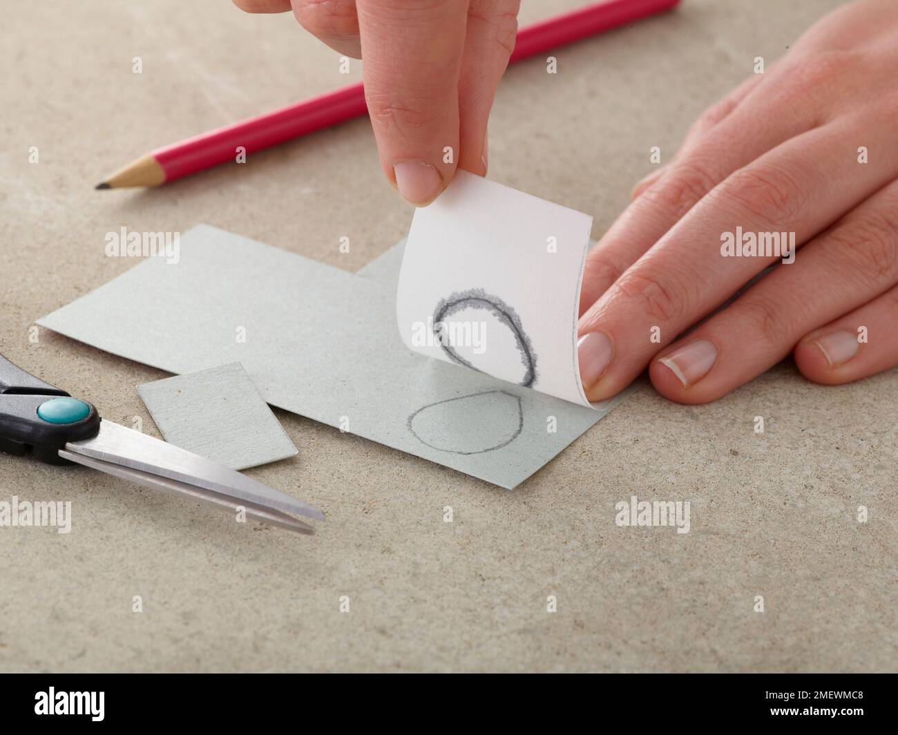 Tracing techniques hi-res stock photography and images - Alamy