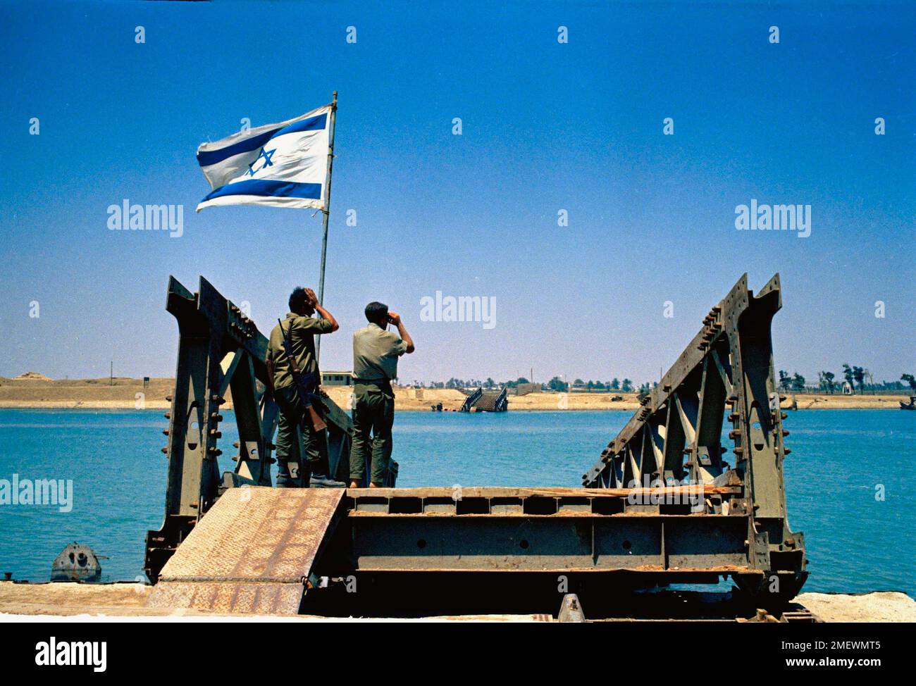 FILE - In this June 1967 file photo, Israeli soldiers stand at a ...