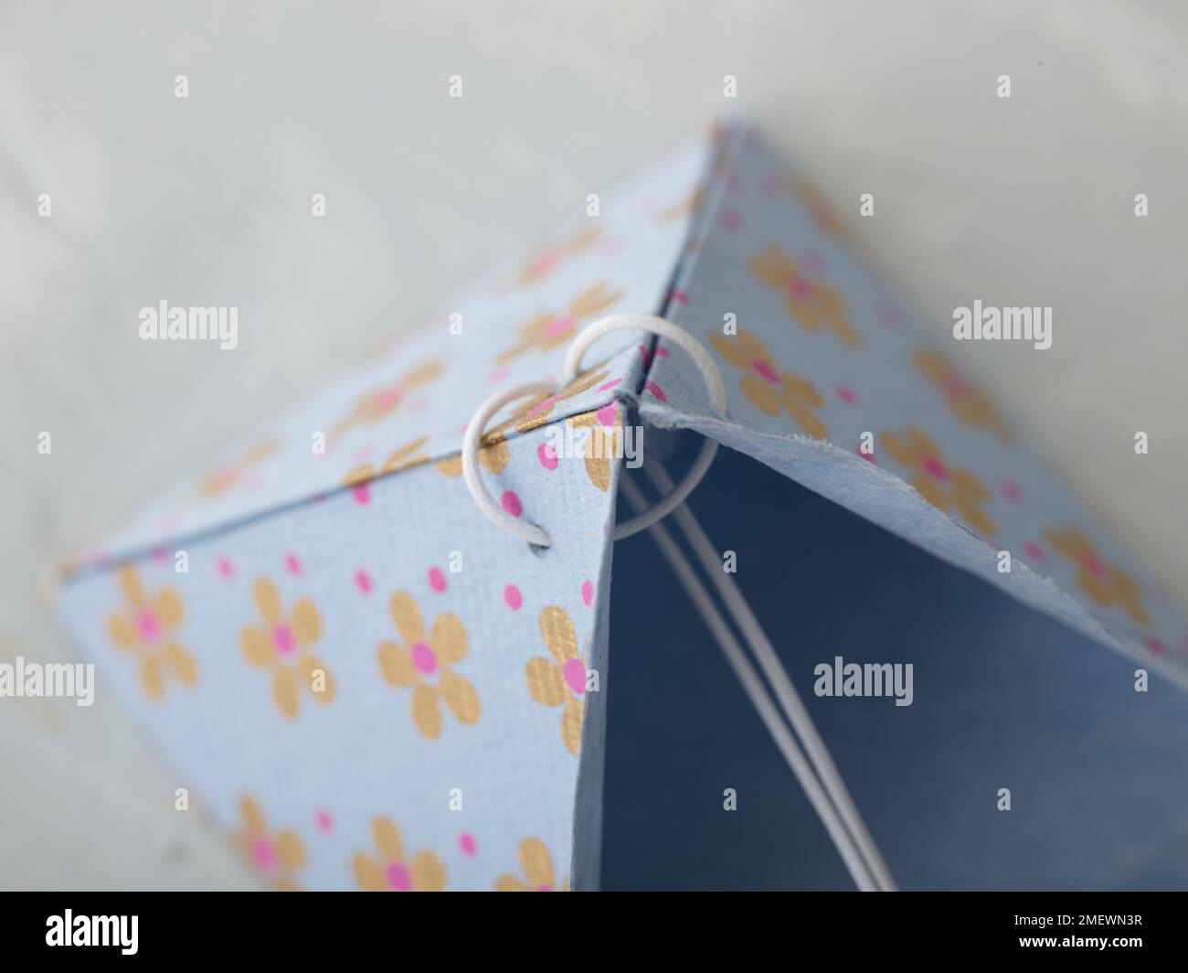 Papercraft Pyramid box steps Stock Photo - Alamy