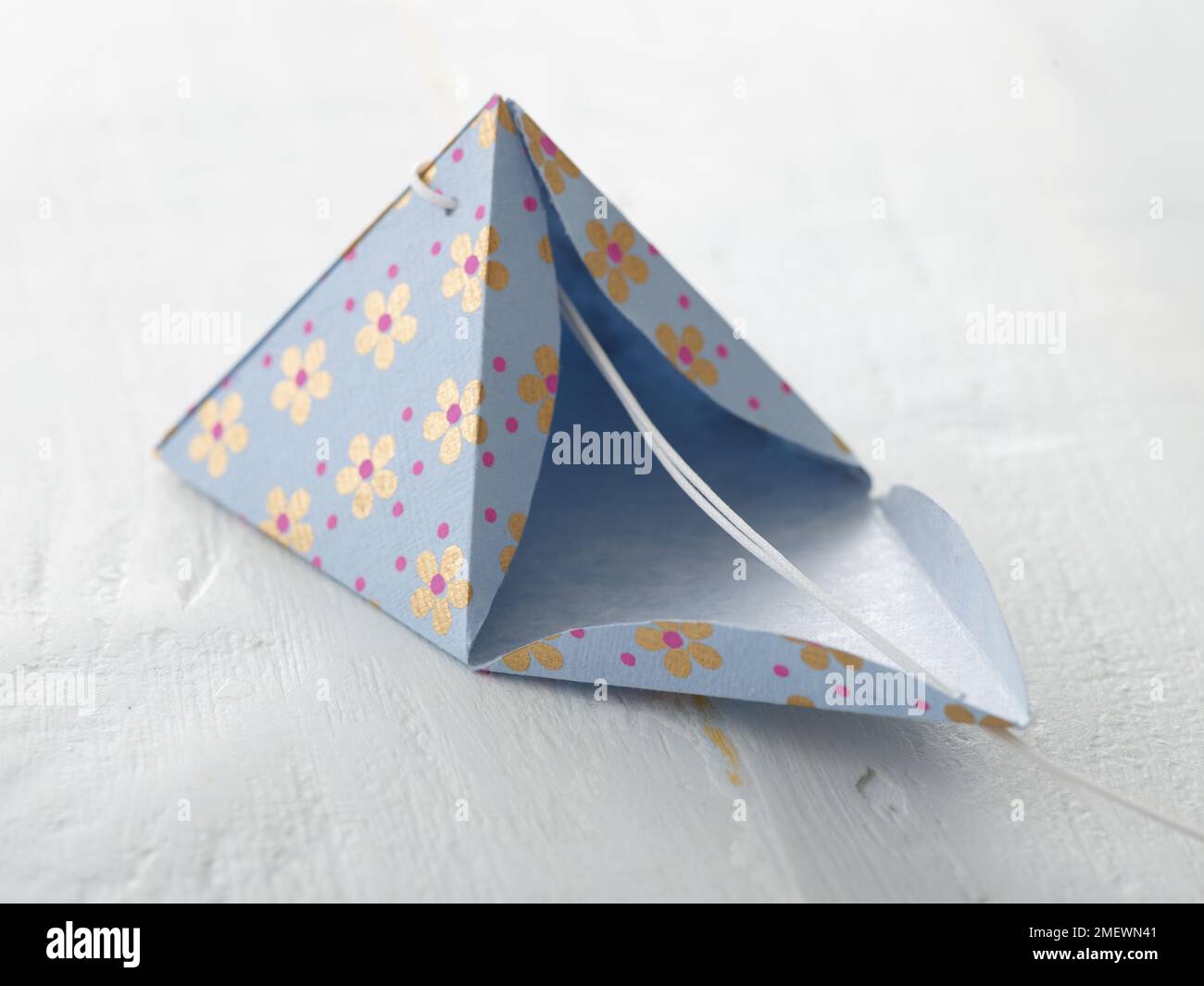Papercraft Pyramid box steps Stock Photo - Alamy