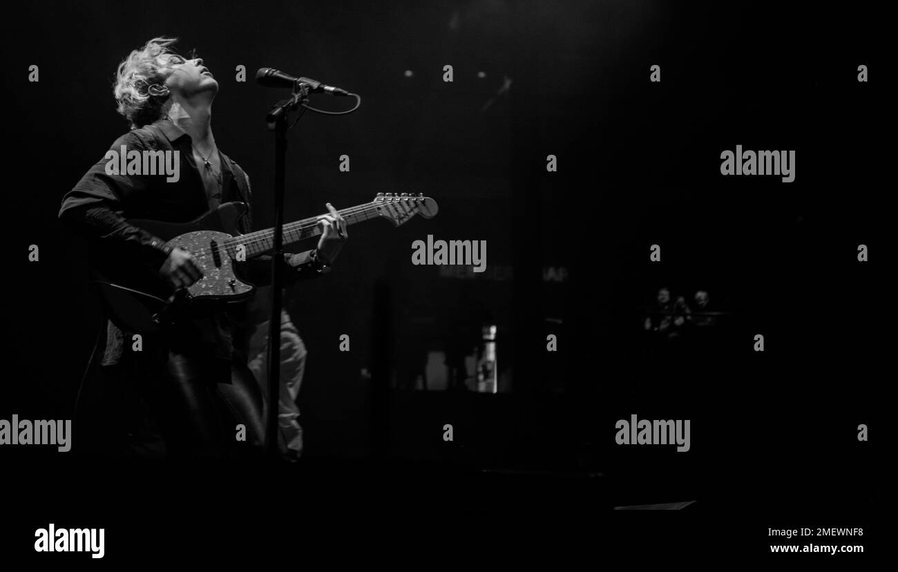The Hunna in concert at Roundhouse in London Stock Photo - Alamy