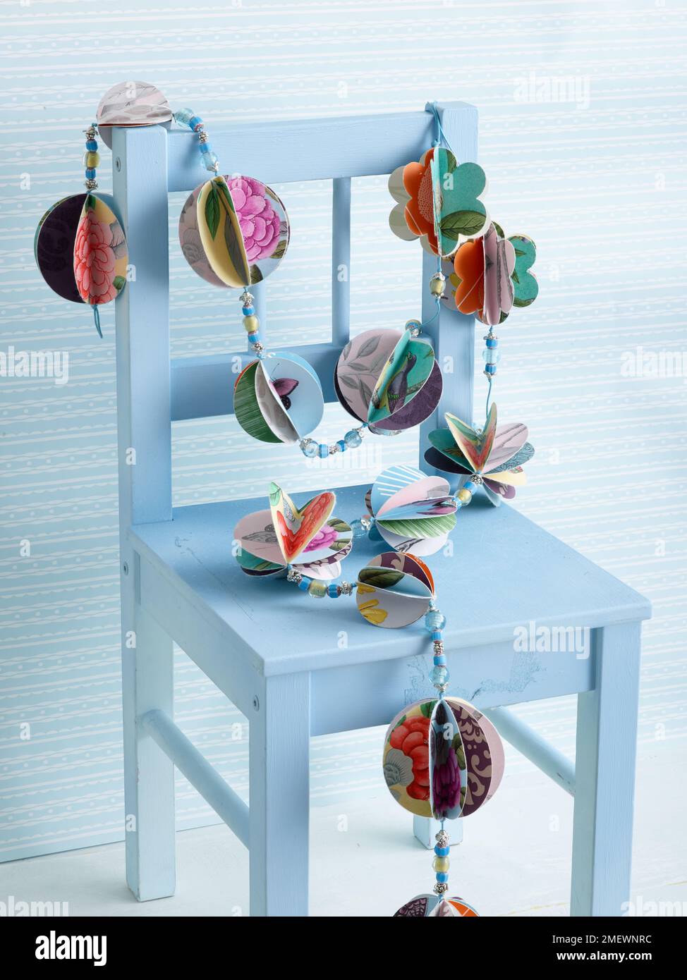 Papercraft paper bunting beauty shot Stock Photo - Alamy