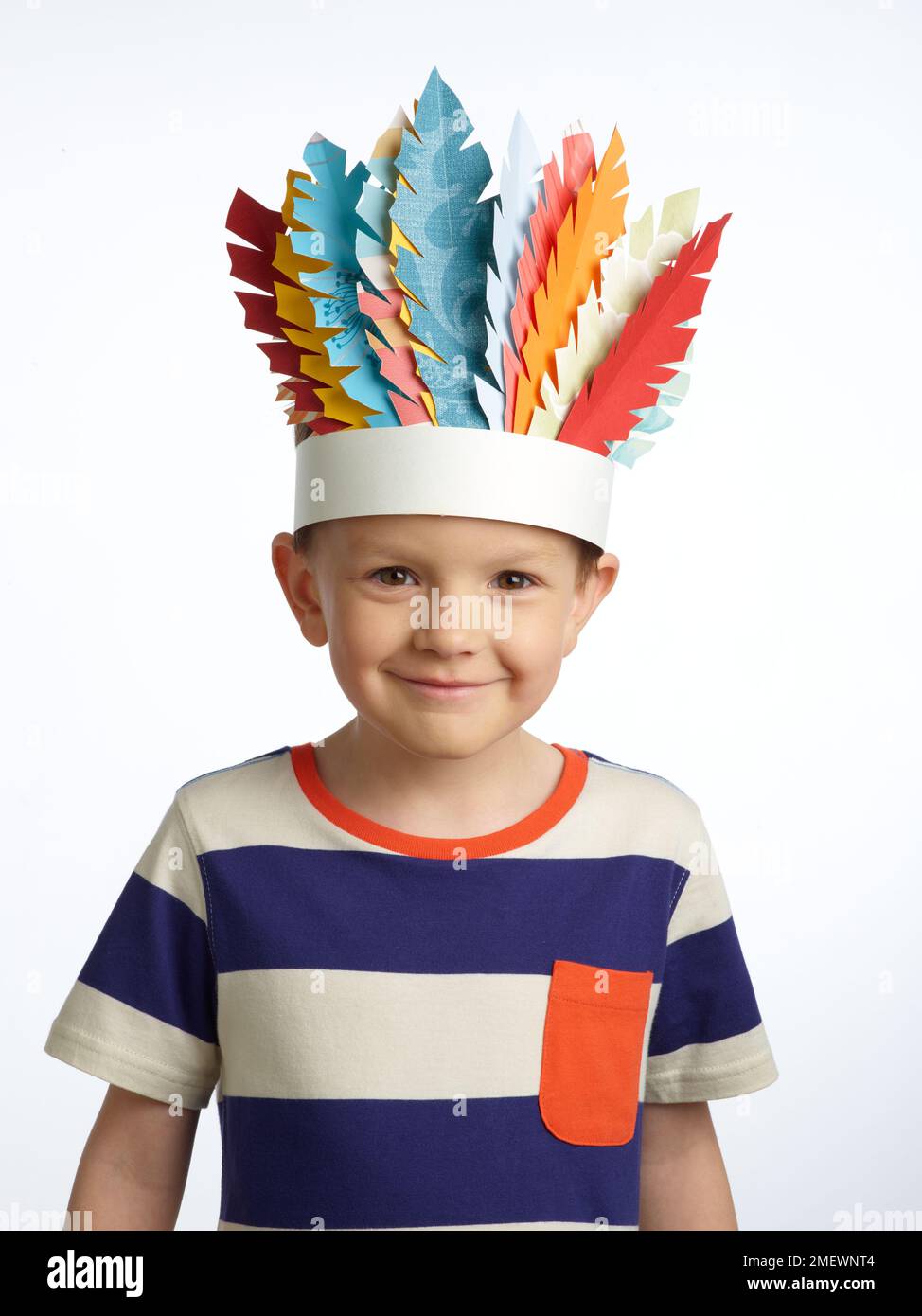 Indian Feather Hat For Kids