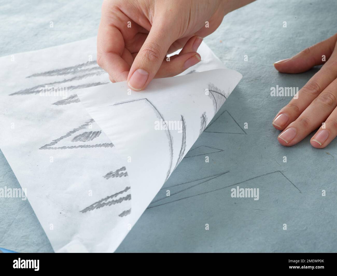 Papercraft Paper crown steps Stock Photo - Alamy