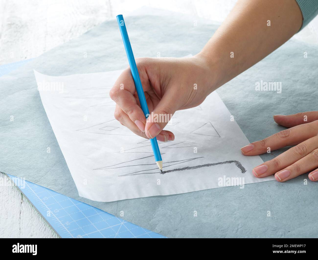 Papercraft Paper crown steps Stock Photo - Alamy