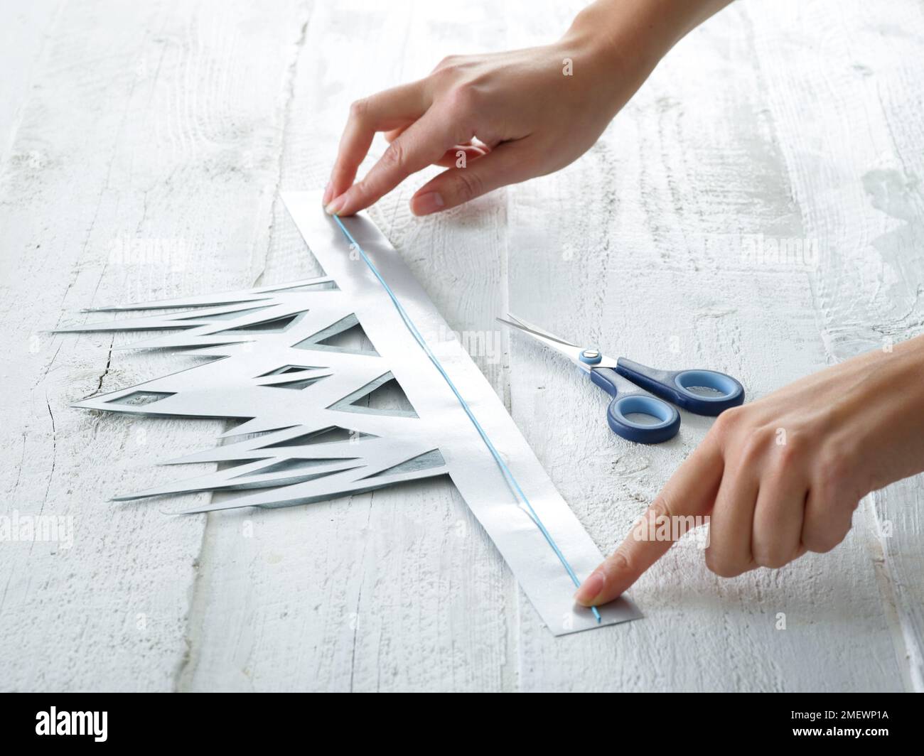 Papercraft Paper crown steps Stock Photo - Alamy