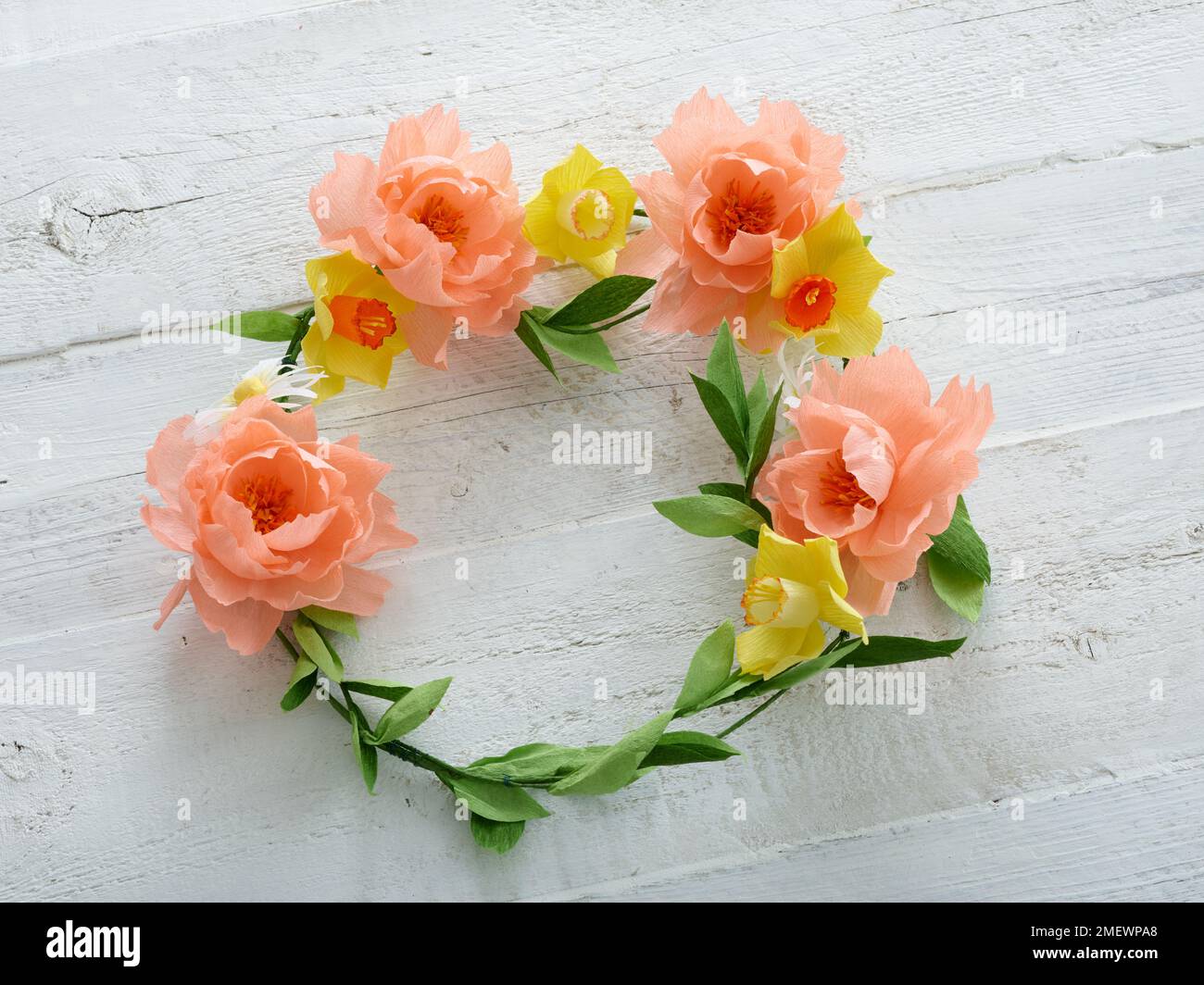 Papercraft Paper festival headdress beauty shot Stock Photo - Alamy