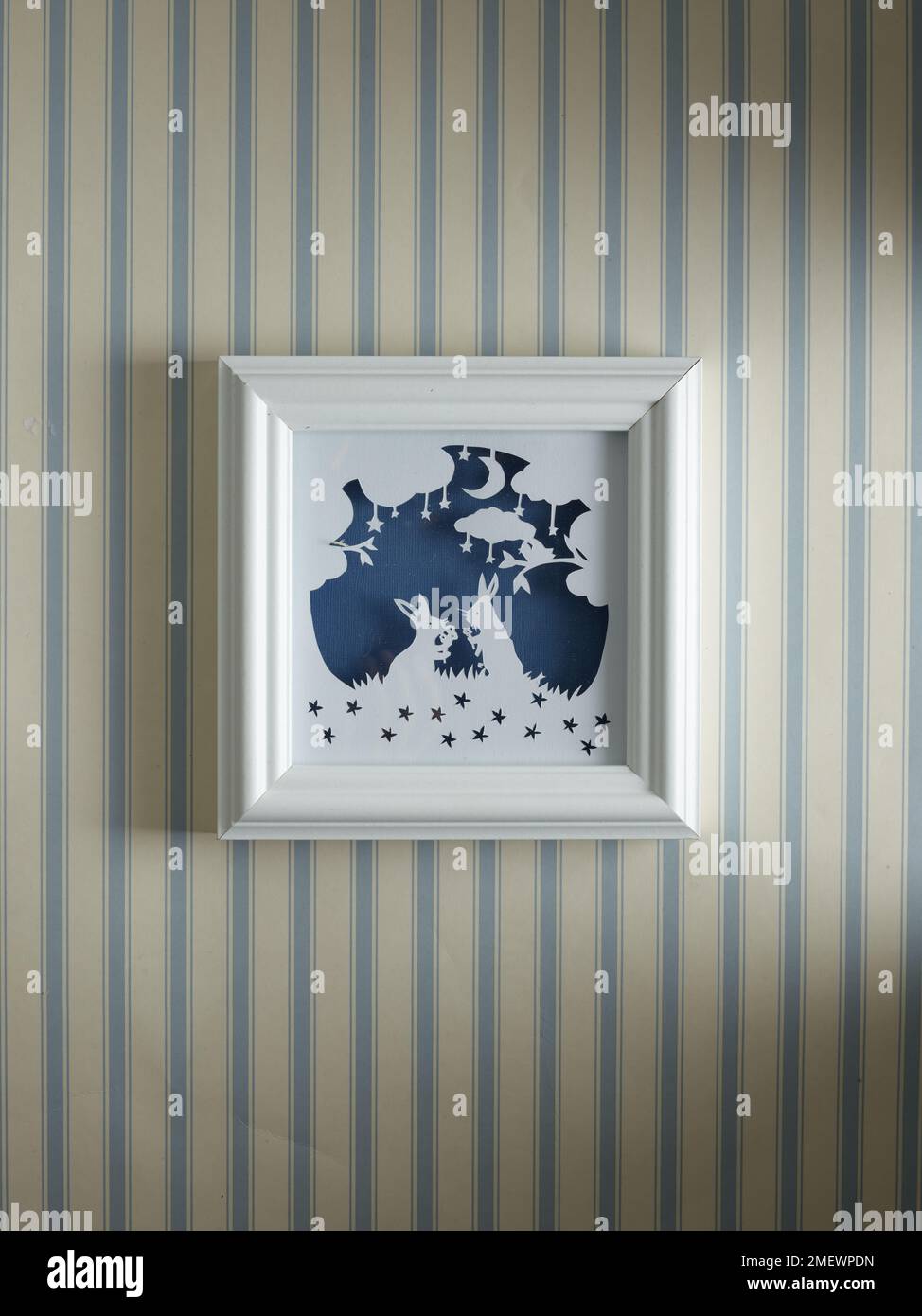 Papercraft Nursey paper cut Stock Photo - Alamy
