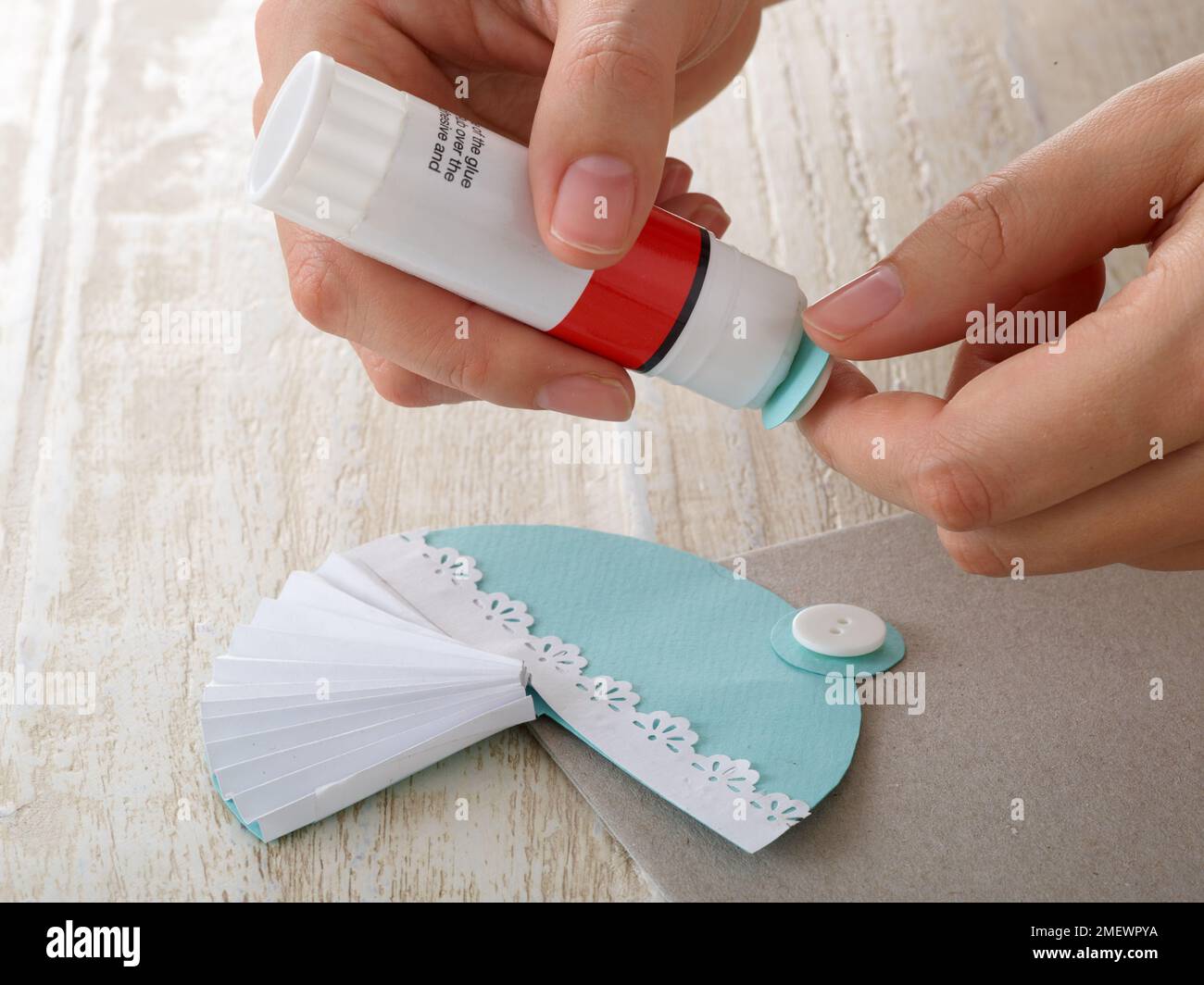 Glue attach hi-res stock photography and images - Alamy