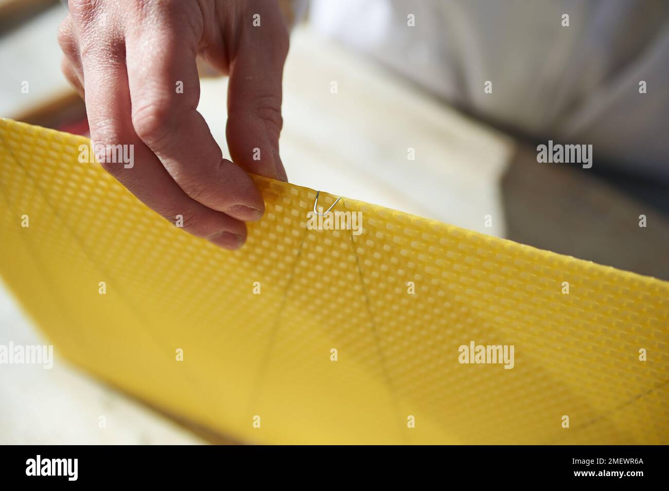Making a frame Stock Photo - Alamy