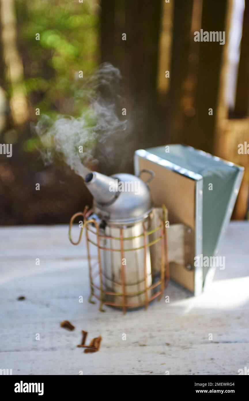 Bee smokers hi-res stock photography and images - Alamy