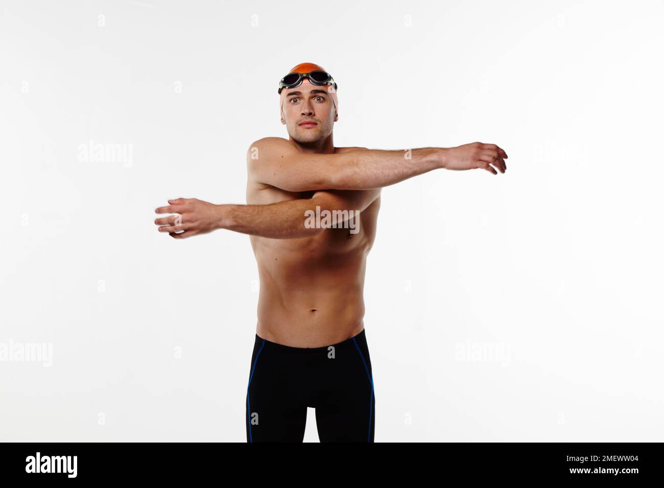 Warm Up arm swing Stock Photo - Alamy