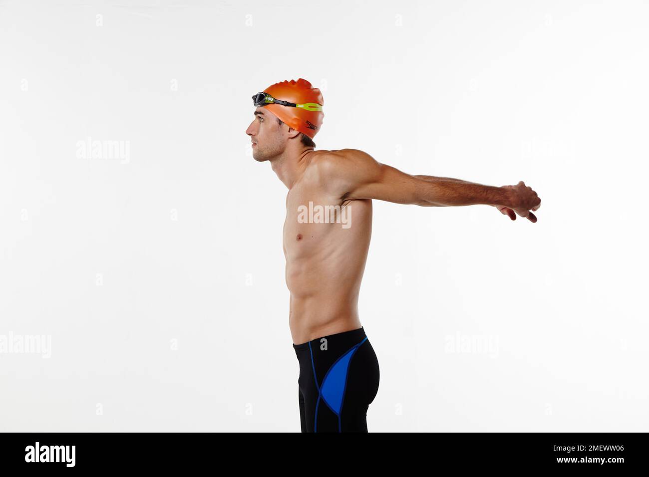 Warm Up arm swing Stock Photo - Alamy