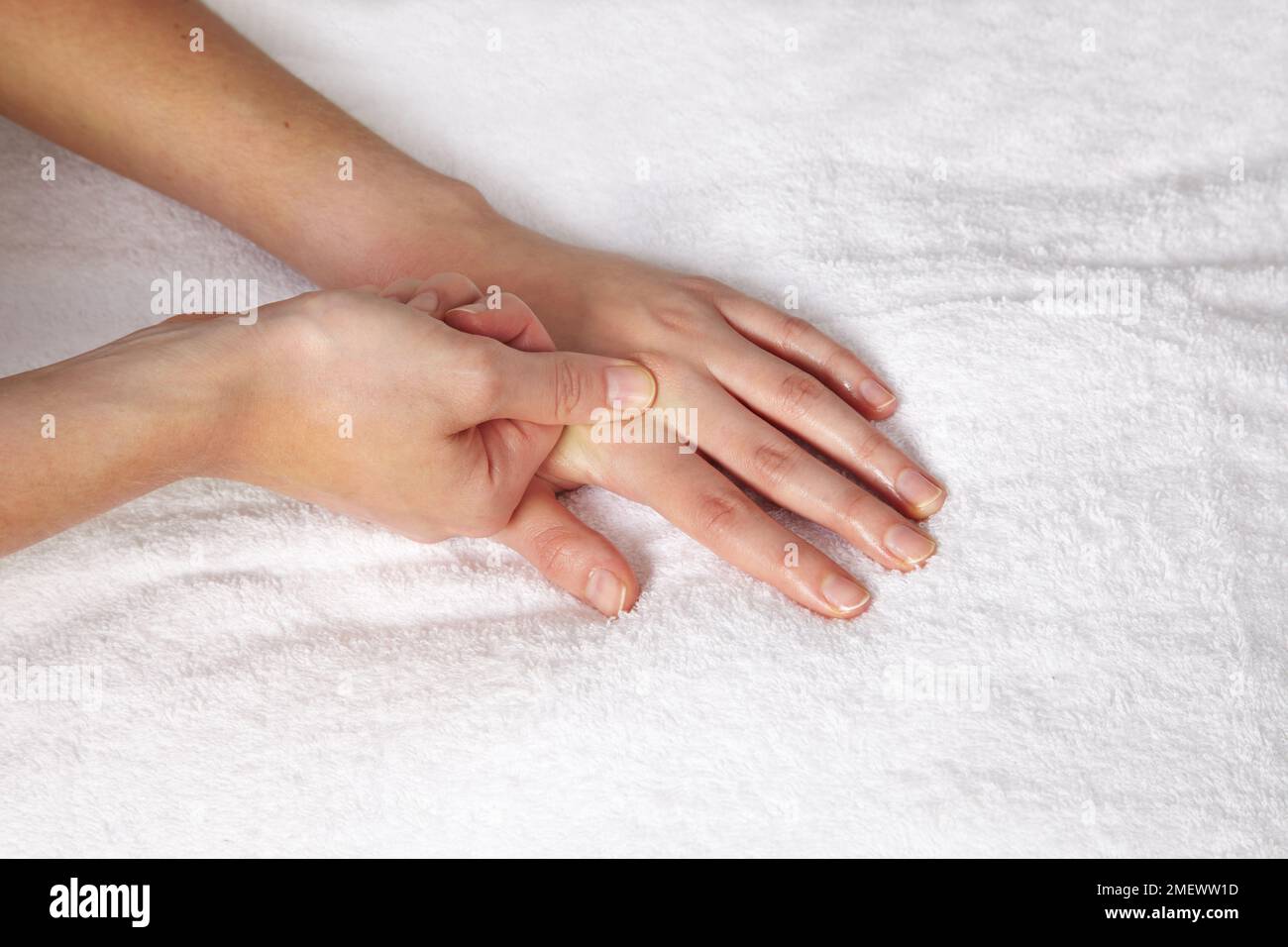 Hand massage hi-res stock photography and images - Alamy