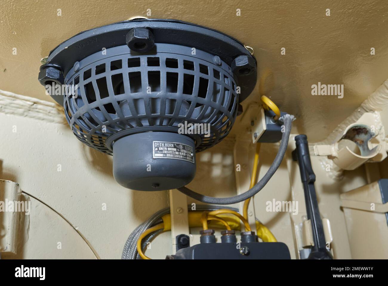 Tiger I, Turret roof extractor fan Stock Photo - Alamy