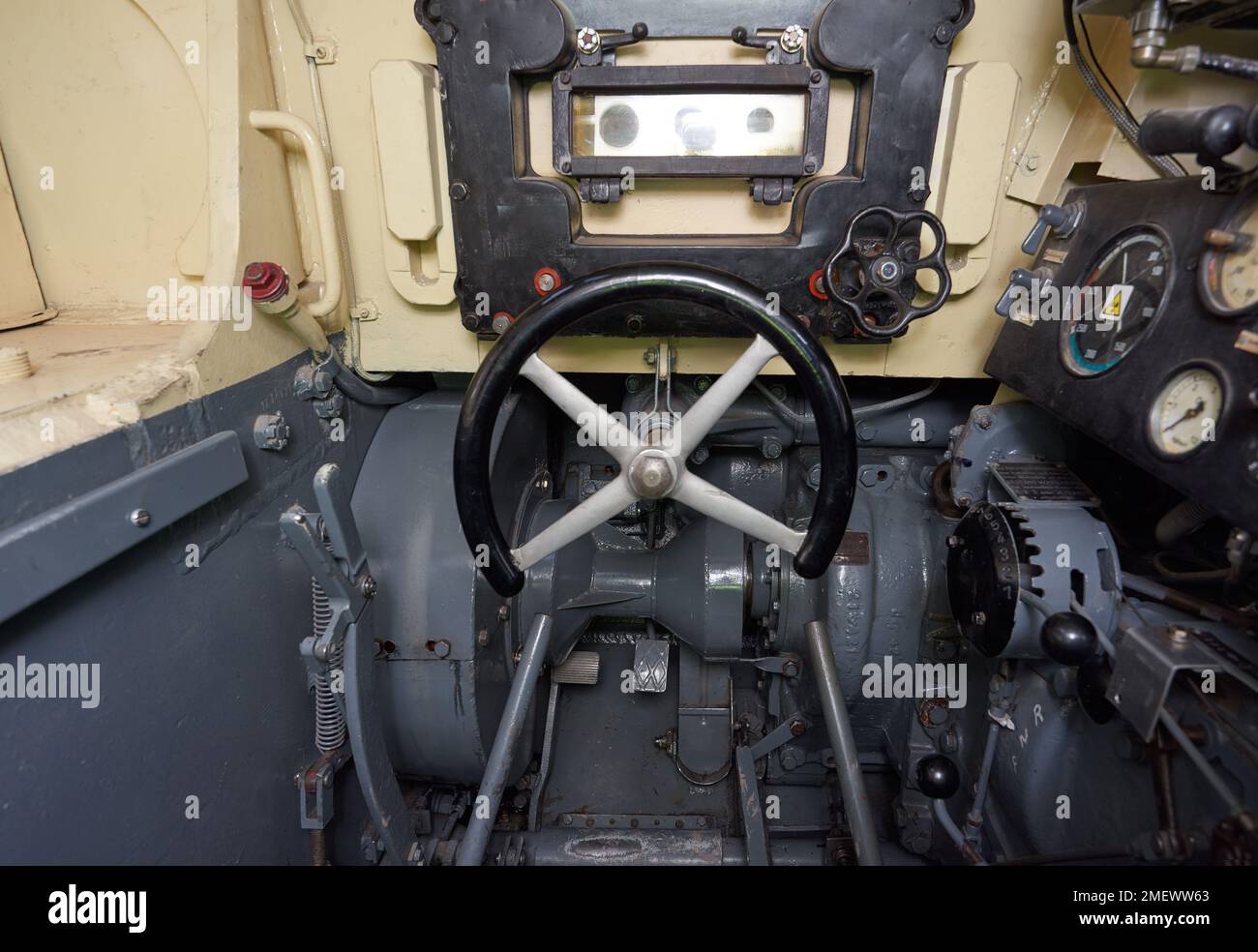 Tiger I, Driver's position Stock Photo - Alamy