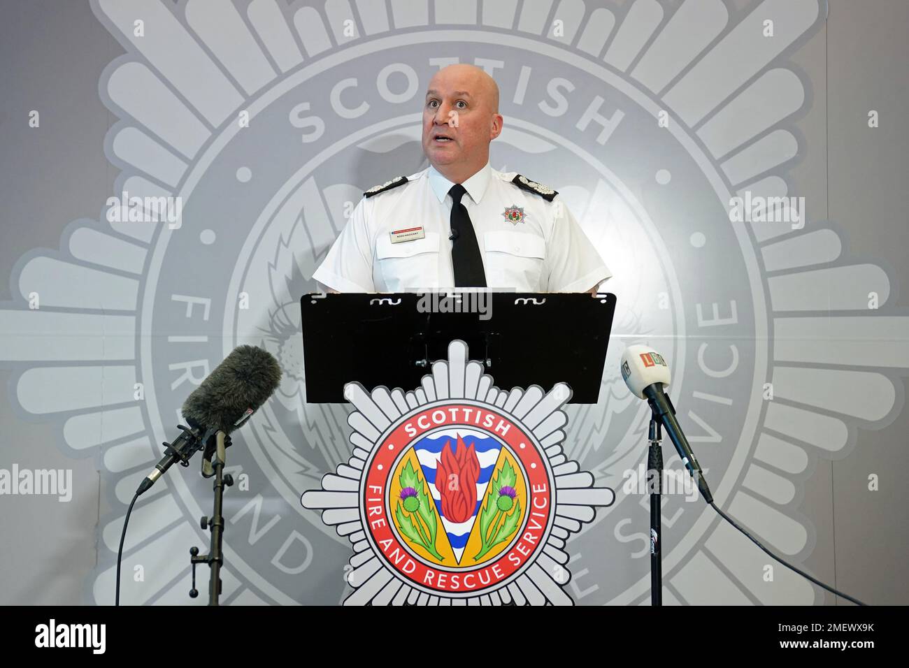 Glasgow fire department hi-res stock photography and images - Alamy