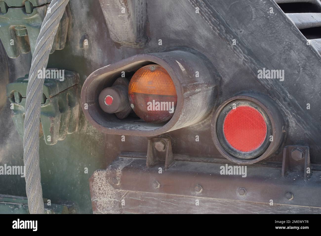 Leopard 1, Rear lights (right Stock Photo - Alamy