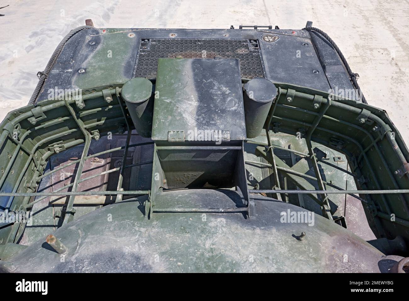 Leopard 1, Turret rear Stock Photo - Alamy