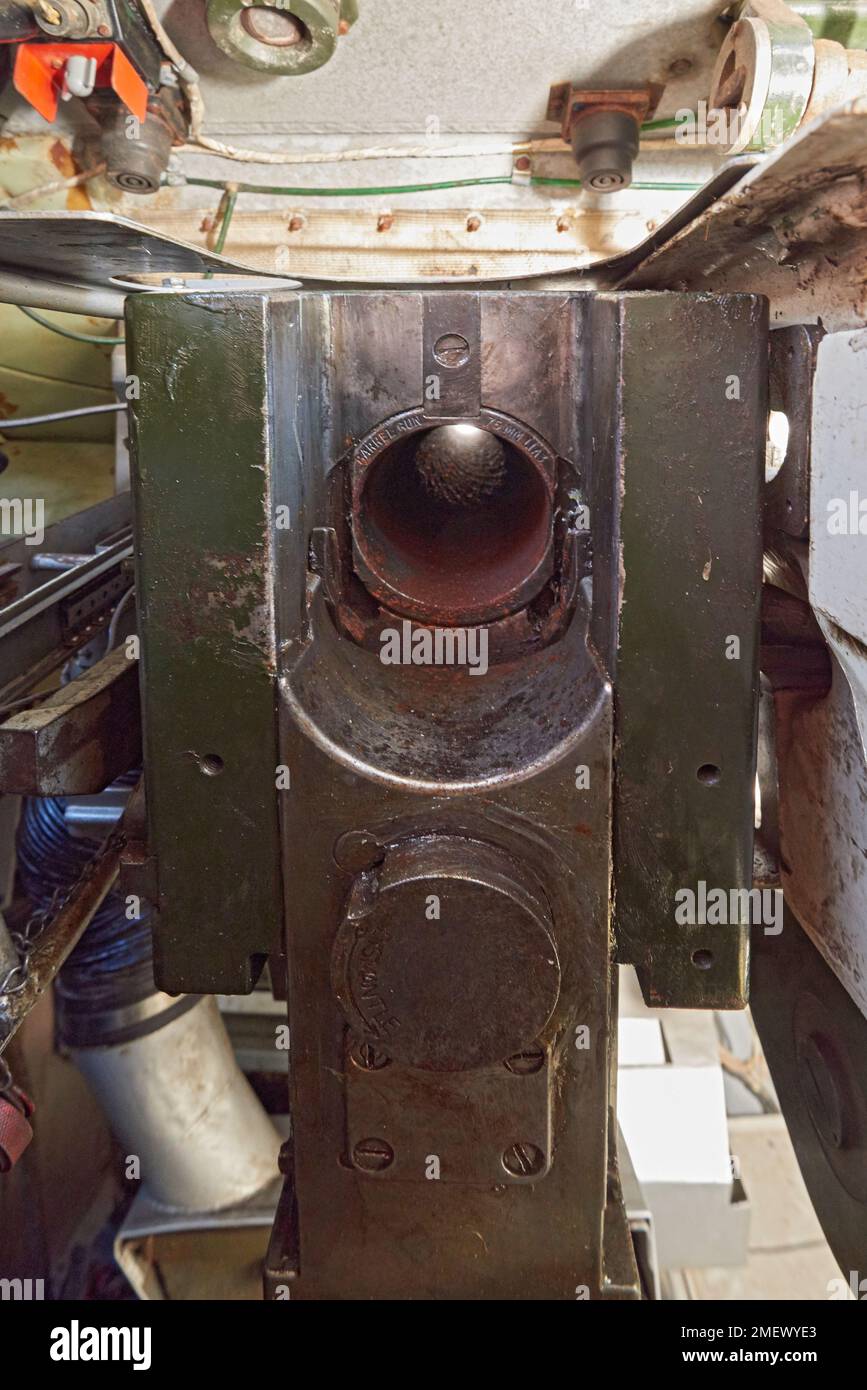 Scorpion Tank CVRT Vol 1,Breach block and breach ring Stock Photo - Alamy