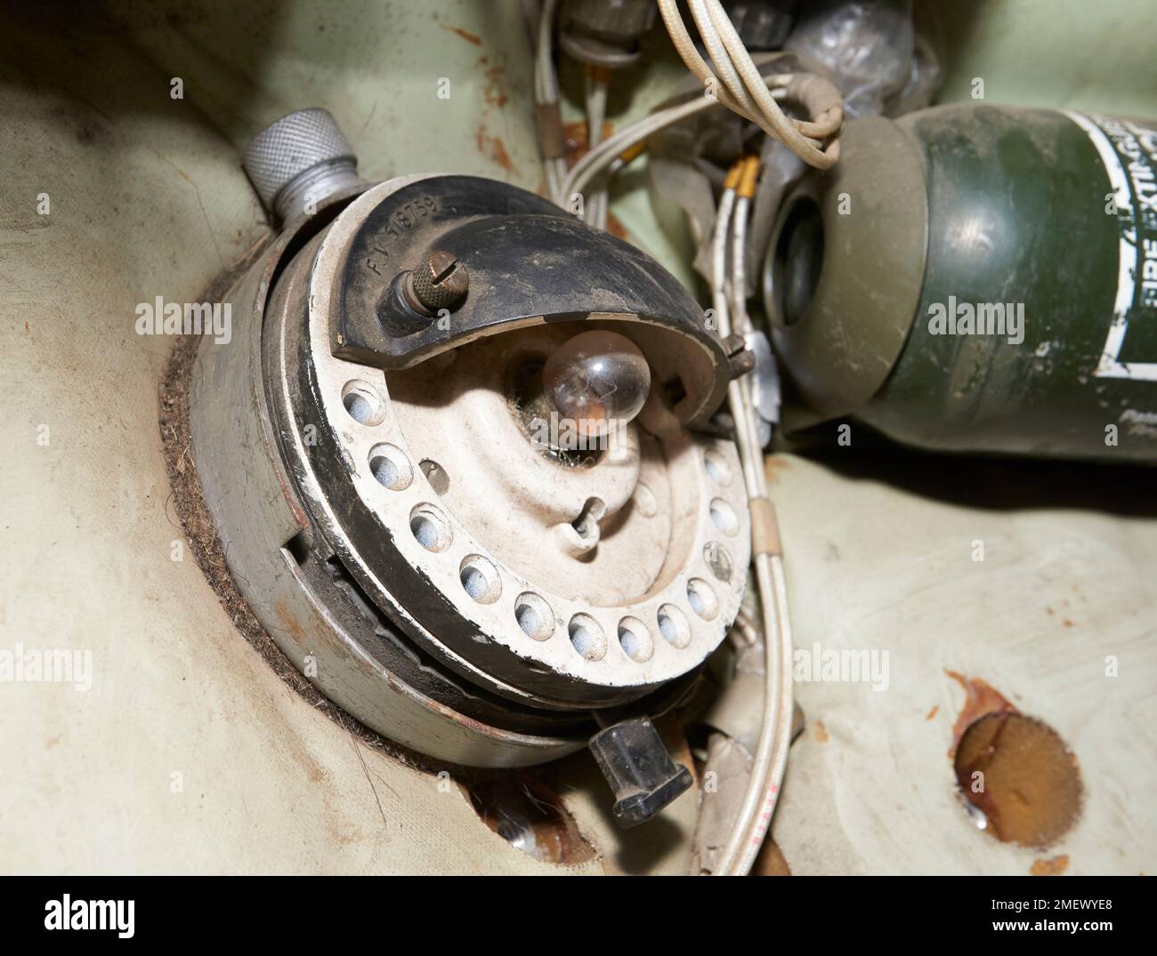 Scorpion Tank CVRT Vol 1, Interior light Stock Photo - Alamy