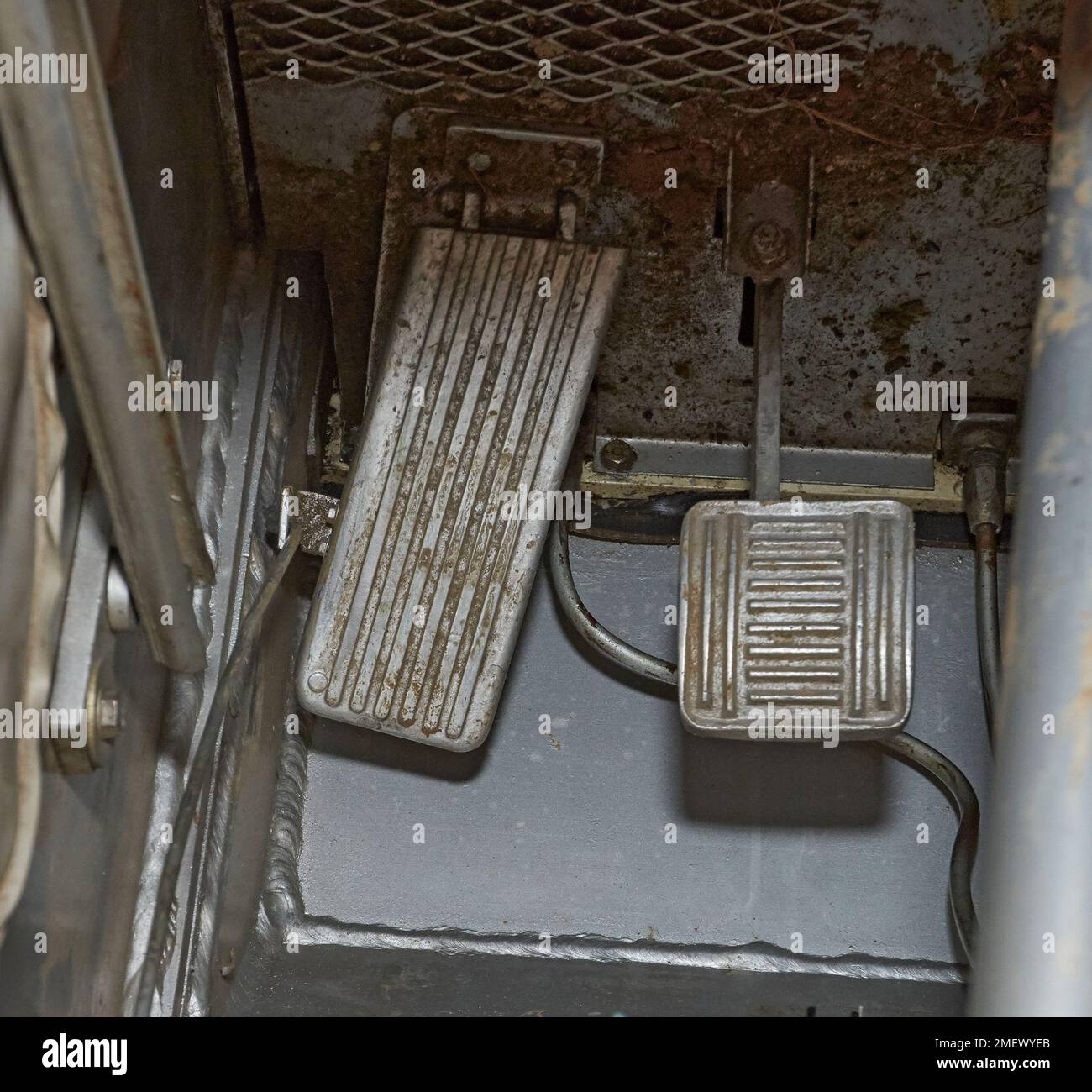 Scorpion Tank CVRT Vol 2, foot pedals Stock Photo - Alamy