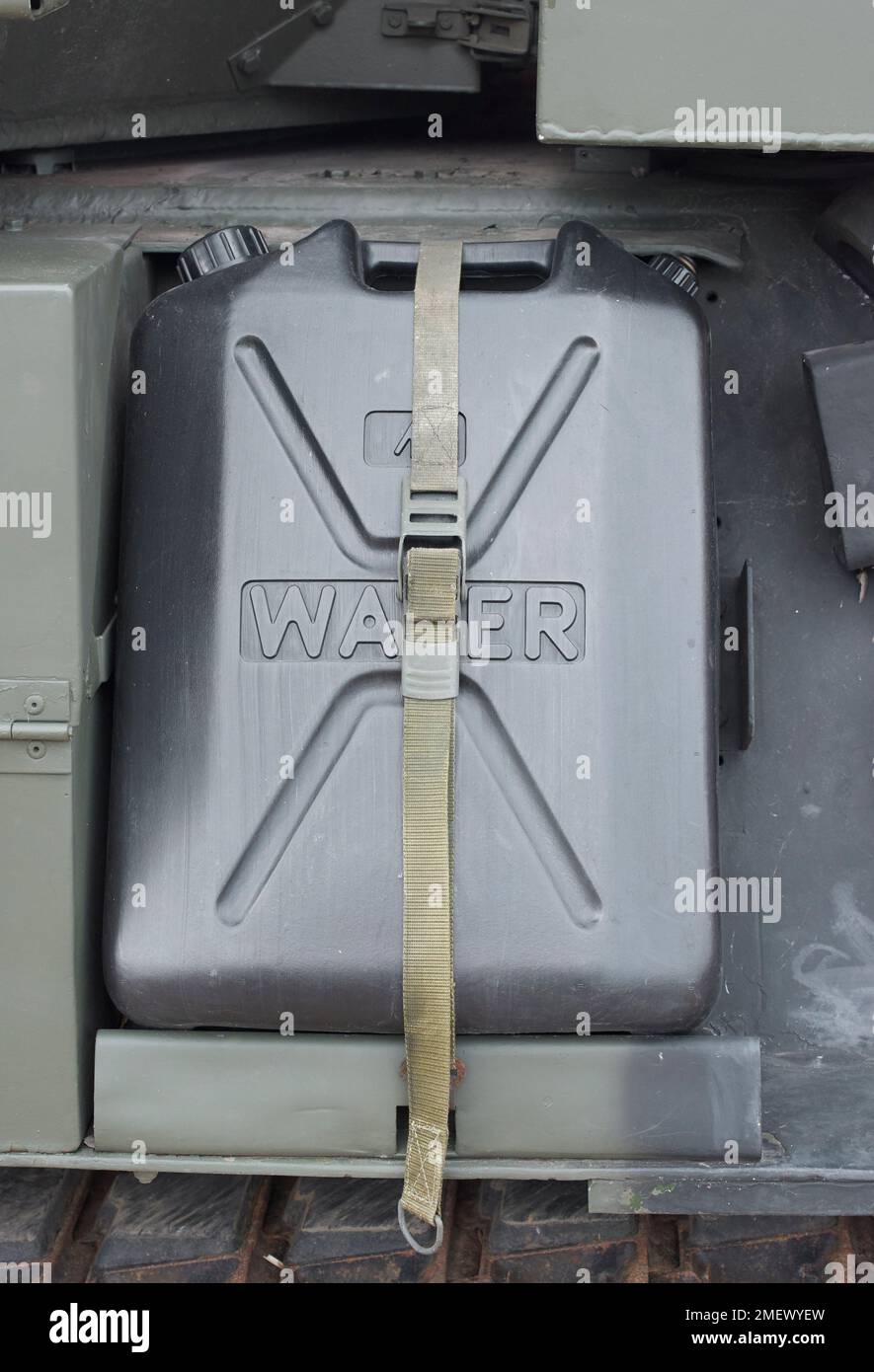 Scorpion Tank CVRT Vol 3, Water tanks Stock Photo - Alamy