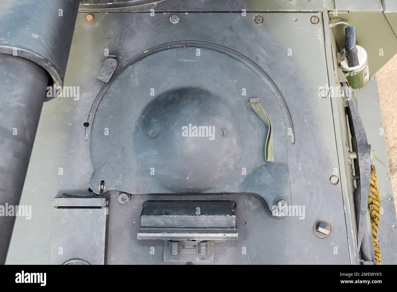 Scorpion Tank CVRT Vol 5, Driver's hatch closed Stock Photo - Alamy
