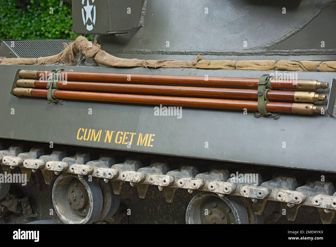 M18 Hellcat, Poles on Hull Stock Photo - Alamy