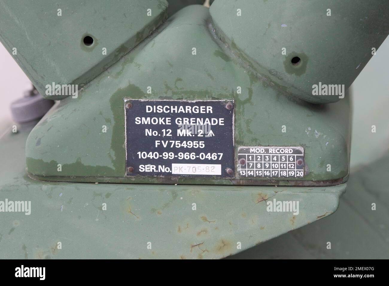 Smoke grenade discharger hi-res stock photography and images - Alamy