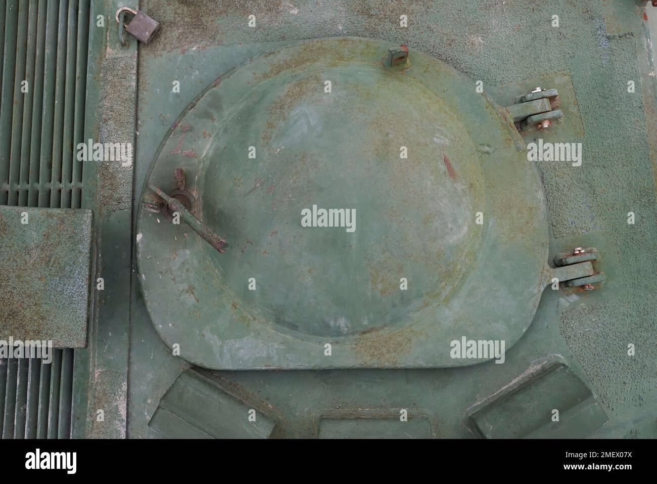 Cougar, Driver's hatch Stock Photo - Alamy