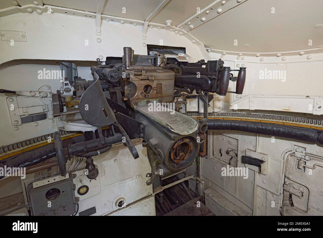 Vickers Medium Mark I, Main gun Stock Photo - Alamy