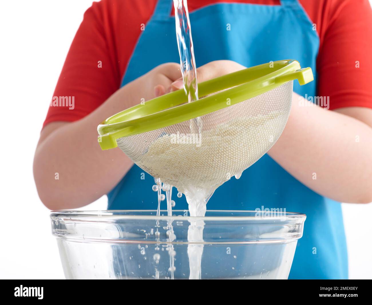 steps for sushi, step 1 Stock Photo - Alamy