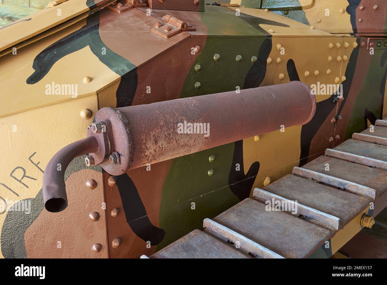 Renault FT-17, Exhaust Stock Photo - Alamy