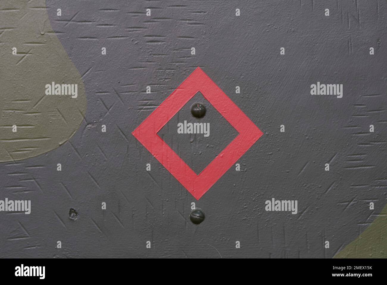 Vickers Light Mark VIB, Insignia Stock Photo - Alamy