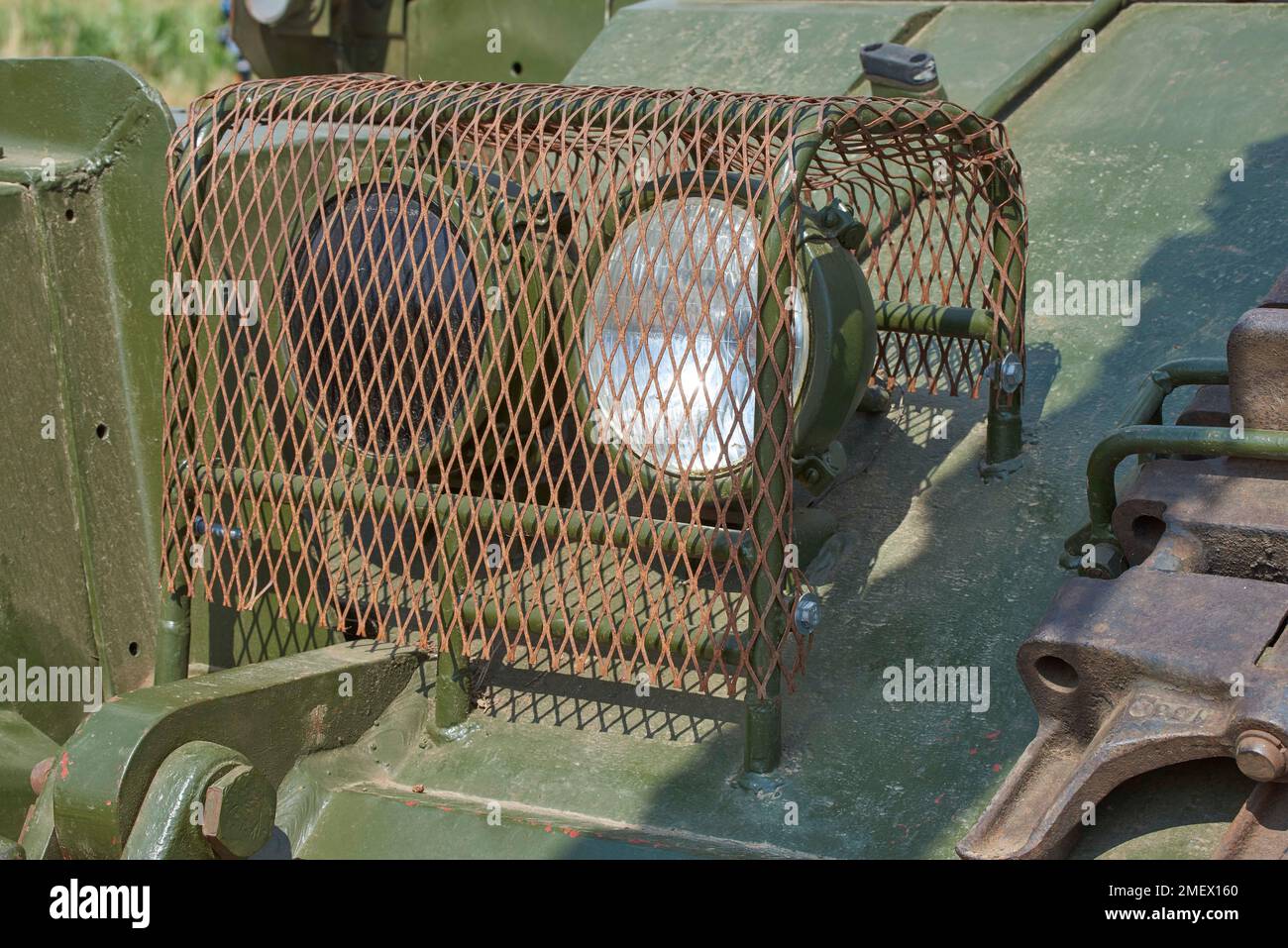 Centurion Mk 13, Headlamp Stock Photo - Alamy