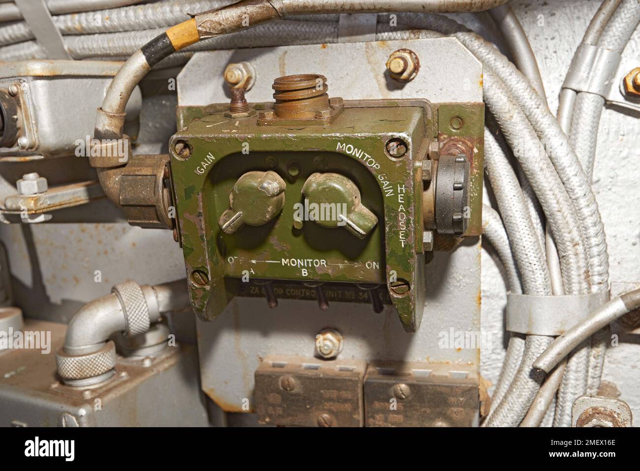 Centurion Mk 13, Intercom Stock Photo - Alamy