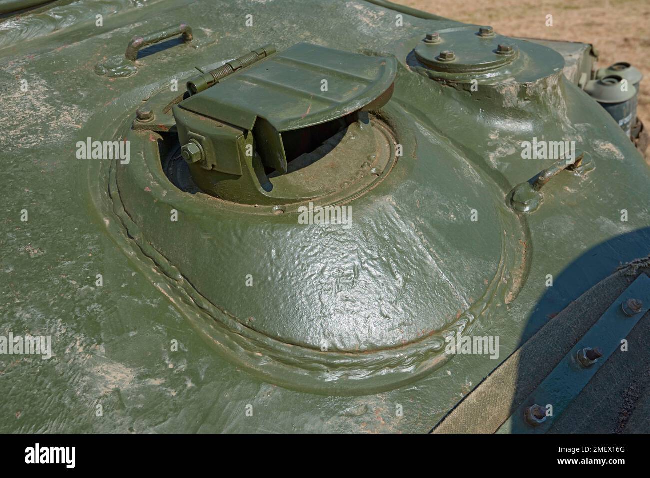 Centurion Mk 13, Loader's periscope Stock Photo - Alamy