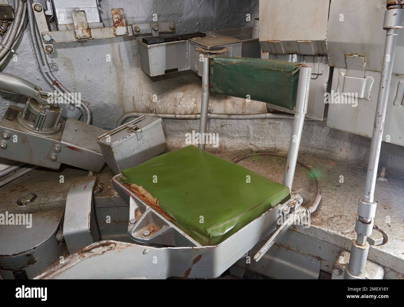Centurion Mk 13, Commander's seat Stock Photo - Alamy