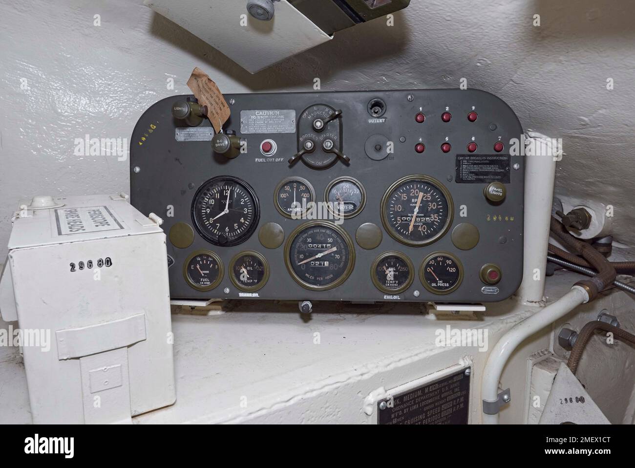 Military instrument panel hi-res stock photography and images - Alamy