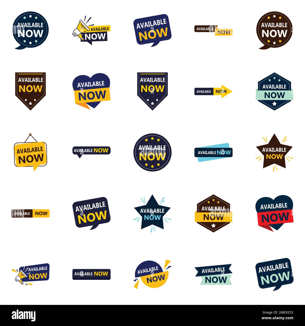 Available Now 25 Vector Banners for Dynamic and Distinctive Graphic ...