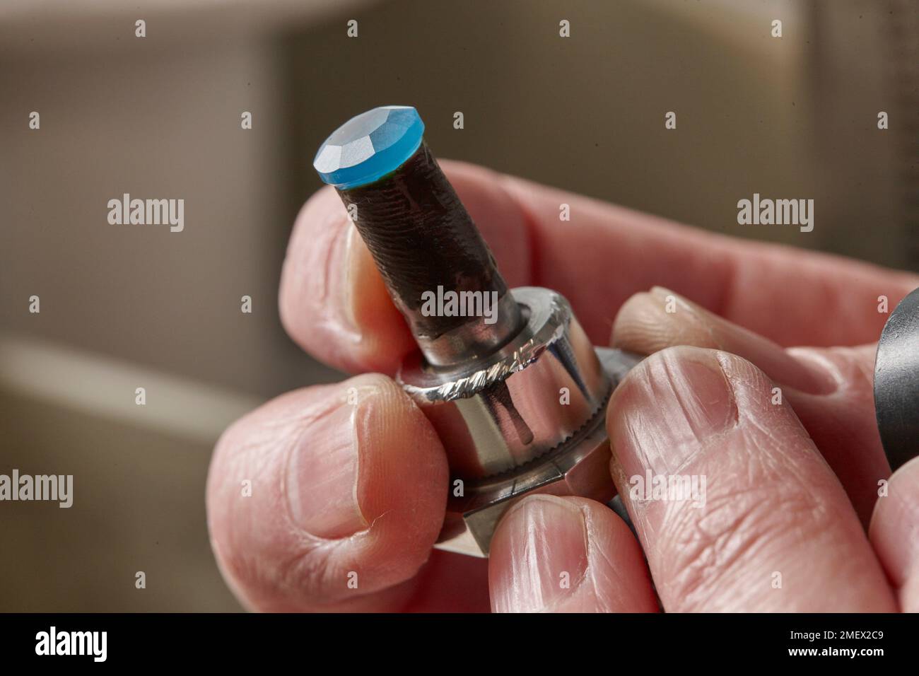Gem cutting tools hi-res stock photography and images - Alamy