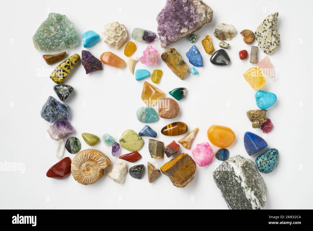 collection of rocks and minerals Stock Photo - Alamy