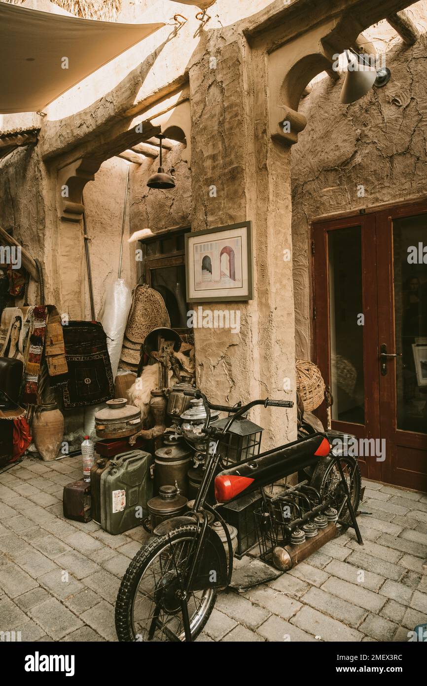 Al Seef Heritage Souq in Dubai Stock Photo - Alamy