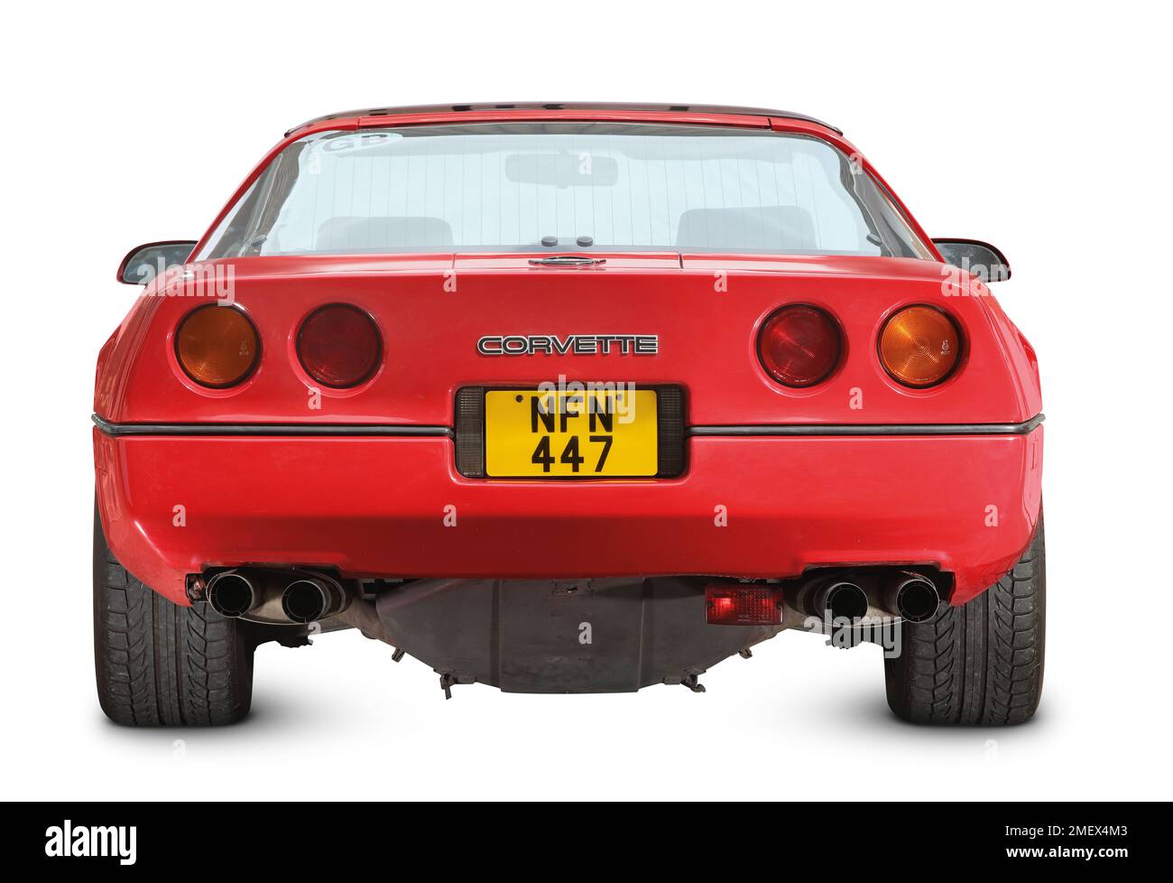 Chevrolet corvette illustration Cut Out Stock Images & Pictures - Alamy