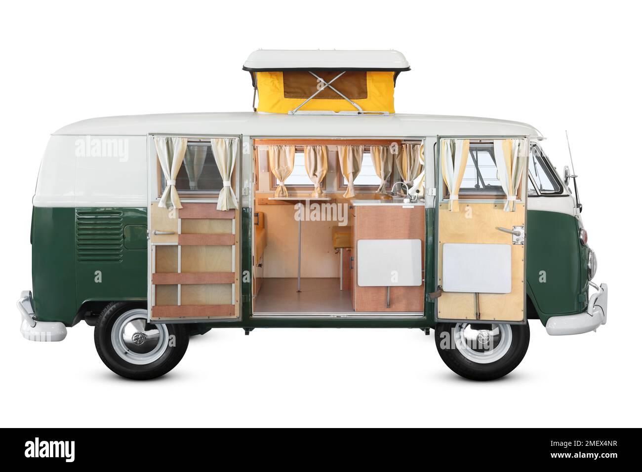 Old vw van Cut Out Stock Images & Pictures - Alamy