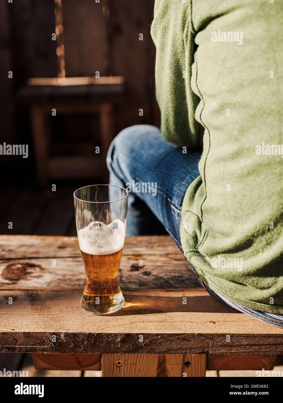 Amarillo single hop ale Stock Photo - Alamy