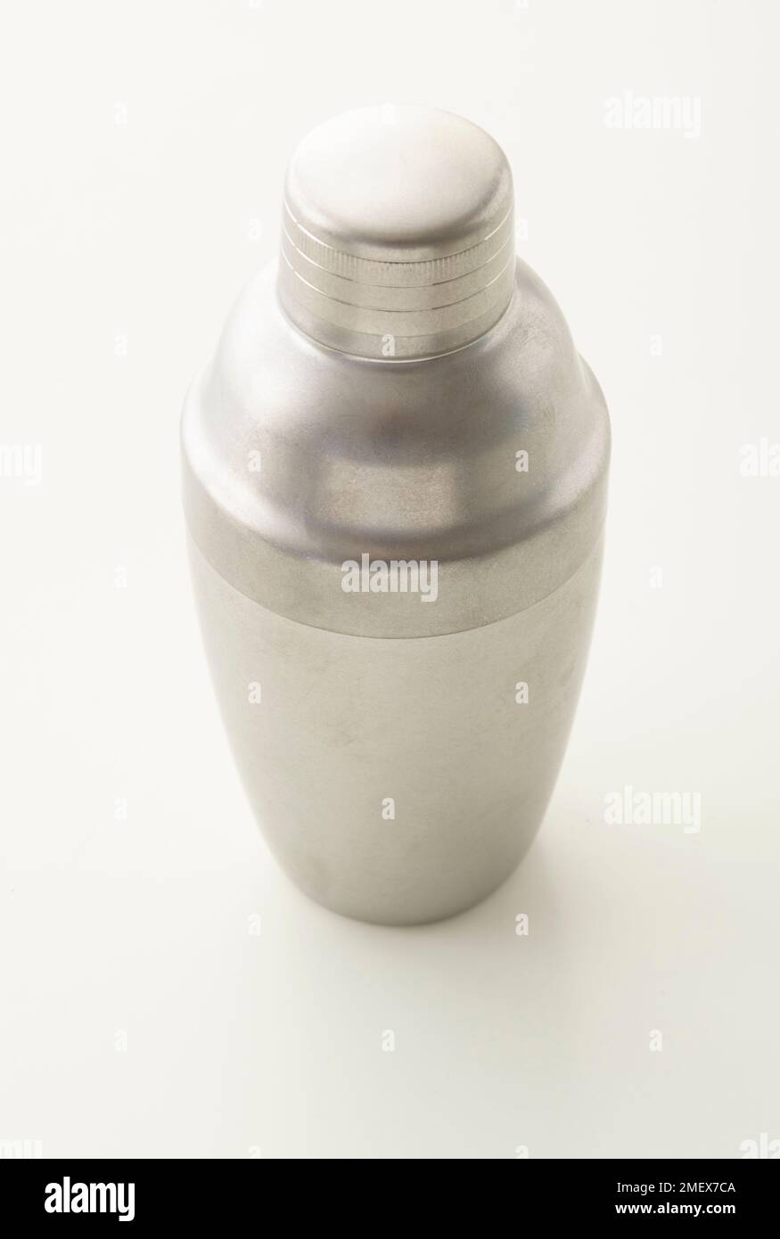 Metal cocktail shaker Stock Photo - Alamy