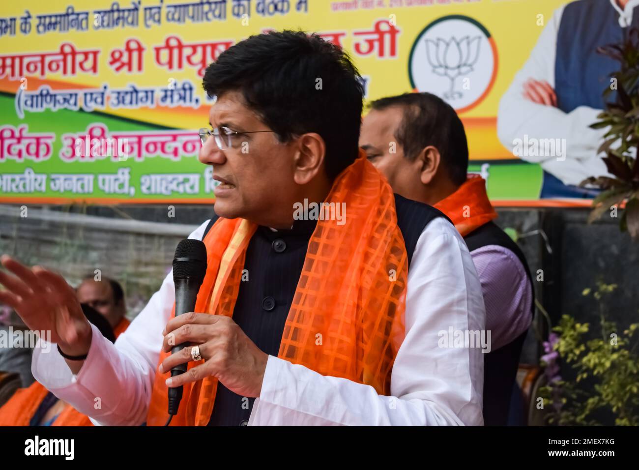 New Delhi, India - November 27 2022 - Piyush Goyal Cabinet Minister and ...