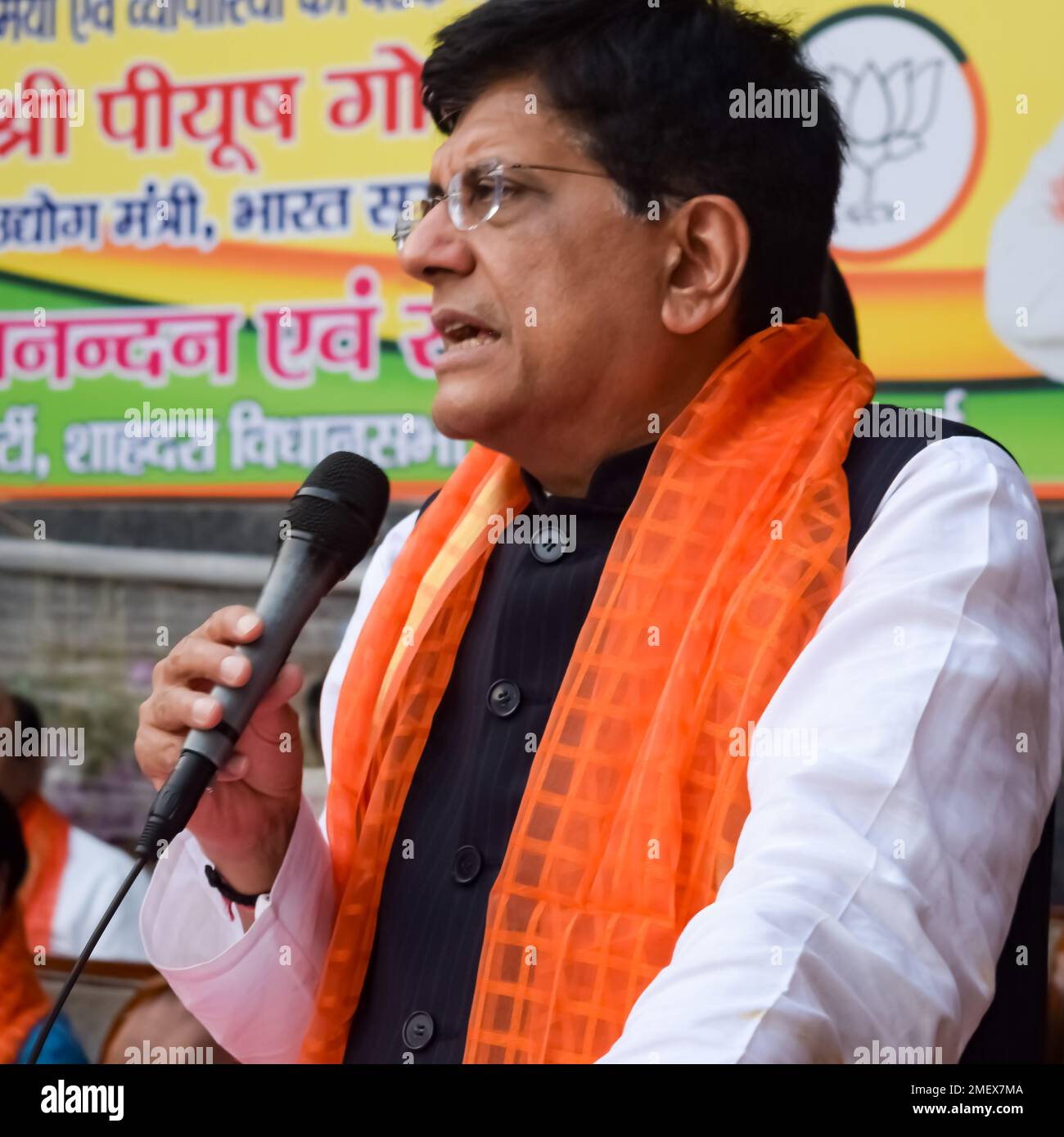 New Delhi, India - November 27 2022 - Piyush Goyal Cabinet Minister and ...